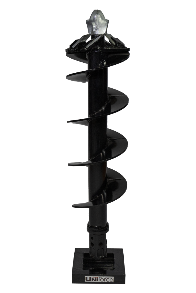 Earth Auger Bits S4 - 12'' - 2'' HEX - Uniforce Distribution